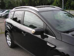 Black Ford Kuga 2011 in Sigulda, with an engine capacity of 2.00 L and mileage of 331 thousand km for 5450 €, photo 12 on AUTOMOTO.COM.LV