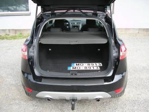 Black Ford Kuga 2011 in Sigulda, with an engine capacity of 2.00 L and mileage of 331 thousand km for 5450 €, photo 19 on AUTOMOTO.COM.LV