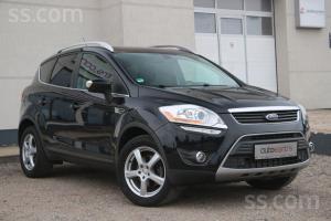 Black Ford Kuga 2011 in Tukums, with an engine capacity of 2.00 L and mileage of 245 thousand km for 6999 €, photo 3 on AUTOMOTO.COM.LV