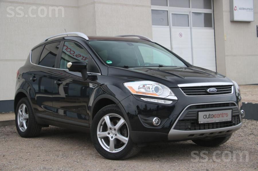 Black Ford Kuga 2011 in Tukums, with an engine capacity of 2.00 L and mileage of 245 thousand km for 6999 €, photo 3 on AUTOMOTO.COM.LV