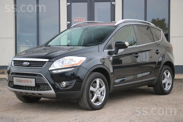 Black Ford Kuga 2011 in Tukums, with an engine capacity of 2.00 L and mileage of 245 thousand km for 6999 €, photo 3 on AUTOMOTO.COM.LV