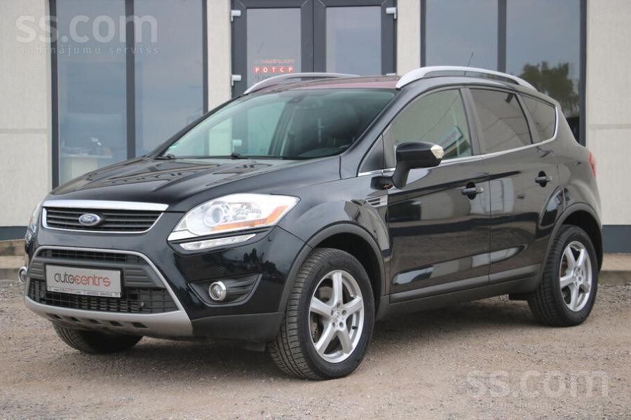 Black Ford Kuga 2011 in Tukums, with an engine capacity of 2.00 L and mileage of 245 thousand km for 6999 €, photo 4 on AUTOMOTO.COM.LV