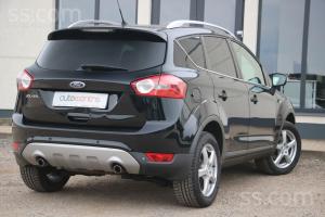 Black Ford Kuga 2011 in Tukums, with an engine capacity of 2.00 L and mileage of 245 thousand km for 6999 €, photo 7 on AUTOMOTO.COM.LV