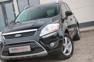 Black Ford Kuga 2011 in Tukums, with an engine capacity of 2.00 L and mileage of 245 thousand km for 6999 €, photo 8 on AUTOMOTO.COM.LV