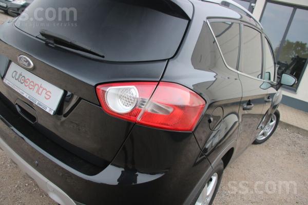 Black Ford Kuga 2011 in Tukums, with an engine capacity of 2.00 L and mileage of 245 thousand km for 6999 €, photo 8 on AUTOMOTO.COM.LV