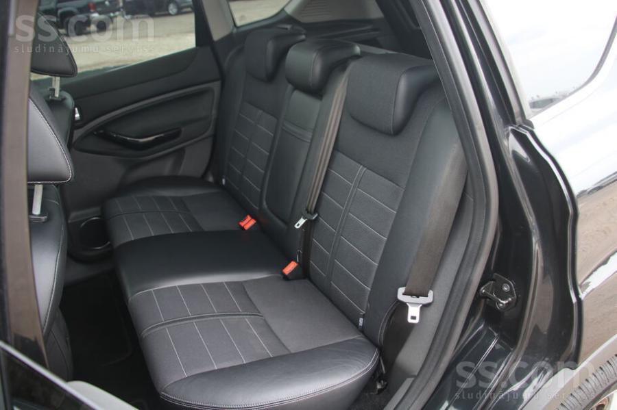 Black Ford Kuga 2011 in Tukums, with an engine capacity of 2.00 L and mileage of 245 thousand km for 6999 €, photo 11 on AUTOMOTO.COM.LV
