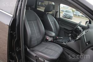 Black Ford Kuga 2011 in Tukums, with an engine capacity of 2.00 L and mileage of 245 thousand km for 6999 €, photo 12 on AUTOMOTO.COM.LV