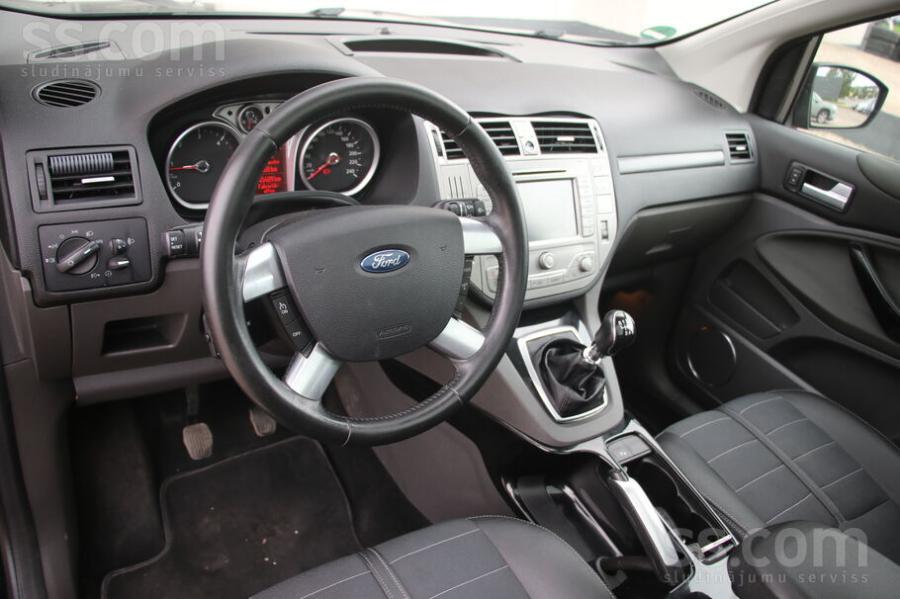 Black Ford Kuga 2011 in Tukums, with an engine capacity of 2.00 L and mileage of 245 thousand km for 6999 €, photo 13 on AUTOMOTO.COM.LV