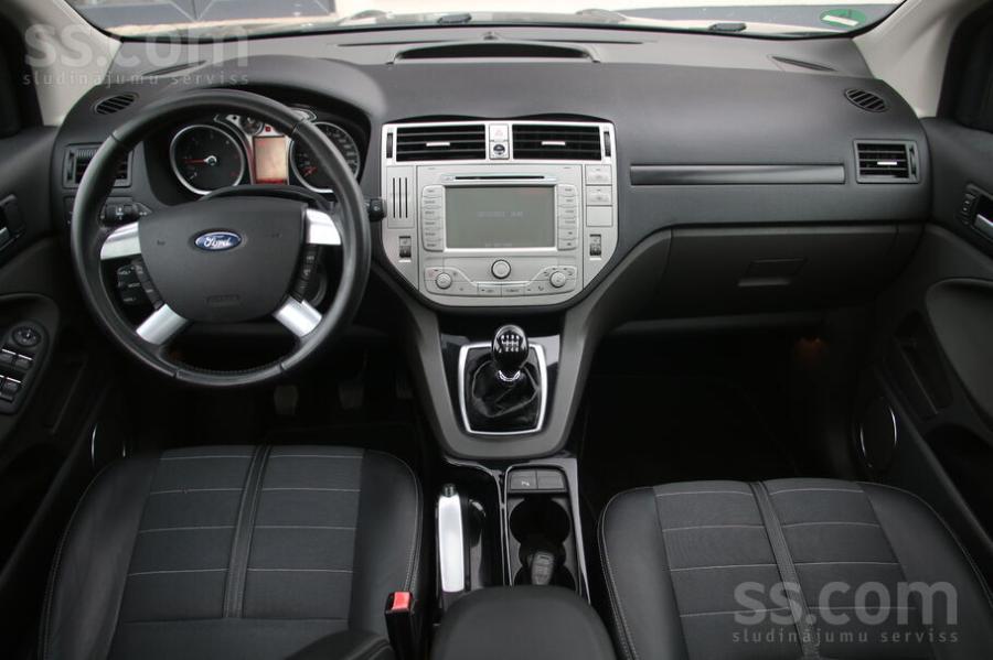 Black Ford Kuga 2011 in Tukums, with an engine capacity of 2.00 L and mileage of 245 thousand km for 6999 €, photo 14 on AUTOMOTO.COM.LV