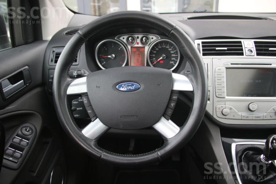 Black Ford Kuga 2011 in Tukums, with an engine capacity of 2.00 L and mileage of 245 thousand km for 6999 €, photo 17 on AUTOMOTO.COM.LV