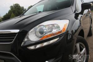 Black Ford Kuga 2011 in Tukums, with an engine capacity of 2.00 L and mileage of 245 thousand km for 6999 €, photo 26 on AUTOMOTO.COM.LV