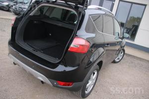 Black Ford Kuga 2011 in Tukums, with an engine capacity of 2.00 L and mileage of 245 thousand km for 6999 €, photo 27 on AUTOMOTO.COM.LV