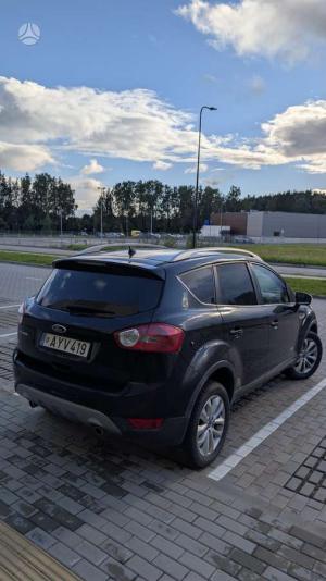 Melns Ford Kuga 2011 Viļņa, ar dzinēja tilpumu 2.00 L un nobraukumu 220 tūkst. km par 5000 €, foto 5 vietnē AUTOMOTO.COM.LV