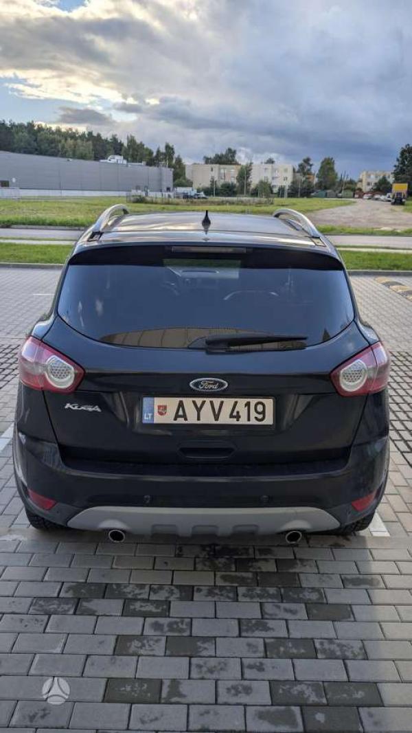 Melns Ford Kuga 2011 Viļņa, ar dzinēja tilpumu 2.00 L un nobraukumu 220 tūkst. km par 5000 €, foto 7 vietnē AUTOMOTO.COM.LV