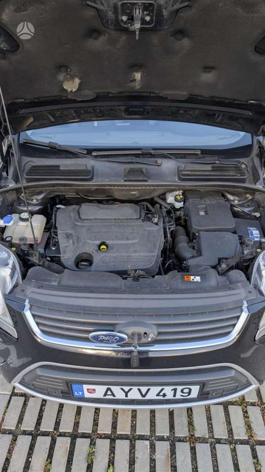 Melns Ford Kuga 2011 Viļņa, ar dzinēja tilpumu 2.00 L un nobraukumu 220 tūkst. km par 5000 €, foto 21 vietnē AUTOMOTO.COM.LV