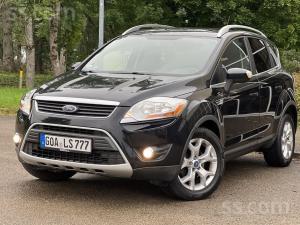 Ford Kuga 2011 in Jekabpils on AUTOMOTO.COM.LV Black Ford Kuga 2011 in Jekabpils, with an engine capacity of 2.00 L and mileage of 226 thousand km for 6400 €, photo 1 on AUTOMOTO.COM.LV