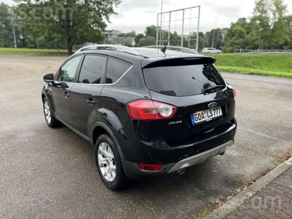 Ford Kuga 2011 Jēkabpils vietnē Melns Ford Kuga 2011 Jēkabpils, ar dzinēja tilpumu 2.00 L un nobraukumu 226 tūkst. km par 6400 €, foto 9 vietnē AUTOMOTO.COM.LV