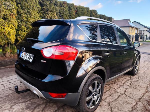 Black Ford Kuga 2012 in Mazeikiai, with an engine capacity of 2.00 L and mileage of 221 thousand km for 6100 €, photo 6 on AUTOMOTO.COM.LV