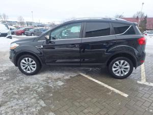 Black Ford Kuga 2012 in Taurage, with an engine capacity of 2.00 L and mileage of 251 thousand km for 4800 €, photo 4 on AUTOMOTO.COM.LV
