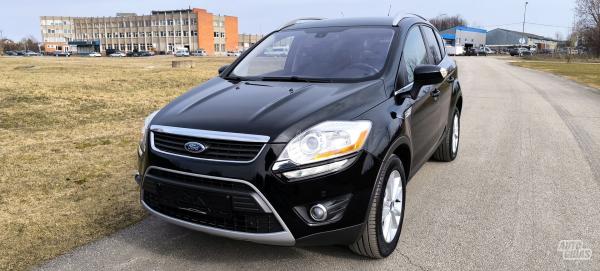 Black Ford Kuga 2012 in Siauliai, with an engine capacity of 2.00 L and mileage of 301 thousand km for 6450 €, photo 1 on AUTOMOTO.COM.LV