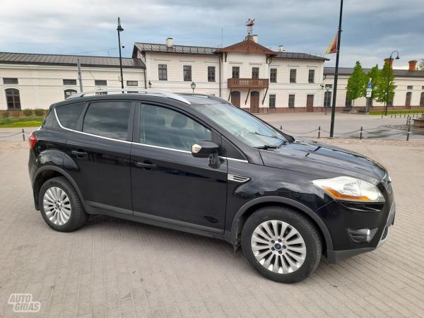Black Ford Kuga 2012 in Mazeikiai, with an engine capacity of 2.00 L and mileage of 282 thousand km for 4700 €, photo 1 on AUTOMOTO.COM.LV