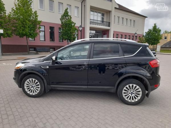 Black Ford Kuga 2012 in Mazeikiai, with an engine capacity of 2.00 L and mileage of 282 thousand km for 4700 €, photo 4 on AUTOMOTO.COM.LV