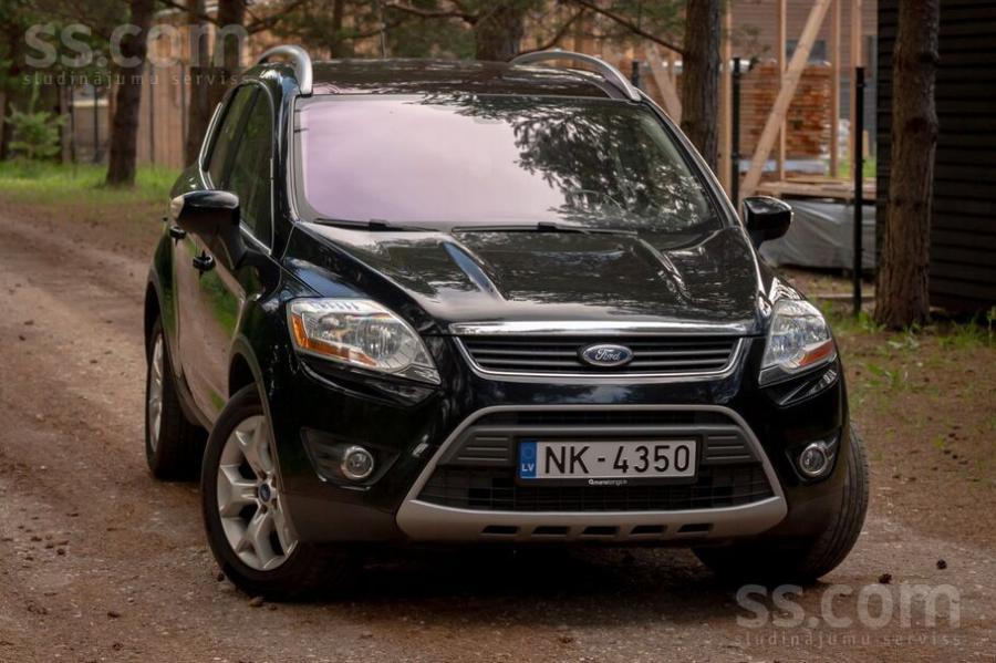 Melns Ford Kuga 2012 Tukums, ar dzinēja tilpumu 2.00 L un nobraukumu 282 tūkst. km par 5790 €, foto 1 vietnē AUTOMOTO.COM.LV