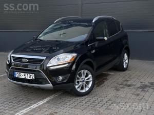 Melns Ford Kuga 2012 Rīga, ar dzinēja tilpumu 2.00 L un nobraukumu 236 tūkst. km par 6800 €, foto  vietnē AUTOMOTO.COM.LV