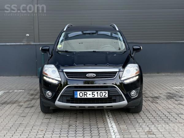 Black Ford Kuga 2012 in Riga, with an engine capacity of 2.00 L and mileage of 236 thousand km for 6800 €, photo 3 on AUTOMOTO.COM.LV