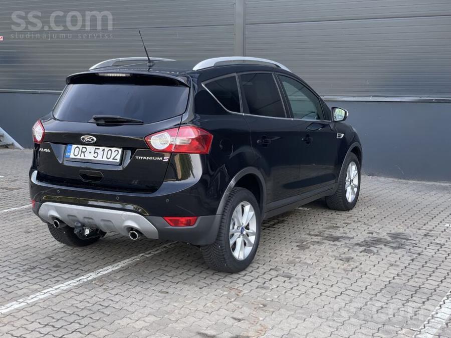 Melns Ford Kuga 2012 Rīga, ar dzinēja tilpumu 2.00 L un nobraukumu 236 tūkst. km par 6800 €, foto 5 vietnē AUTOMOTO.COM.LV