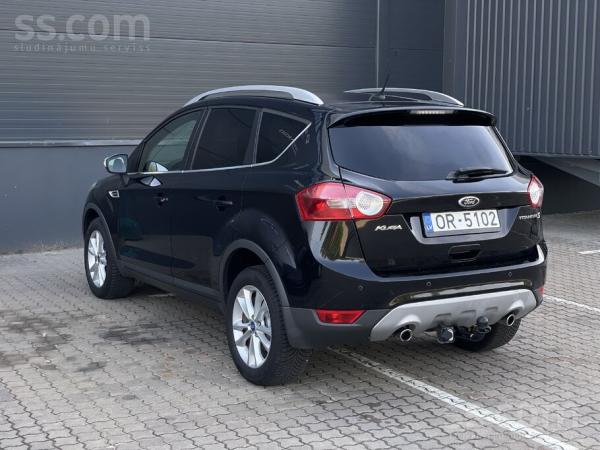 Black Ford Kuga 2012 in Riga, with an engine capacity of 2.00 L and mileage of 236 thousand km for 6800 €, photo 6 on AUTOMOTO.COM.LV