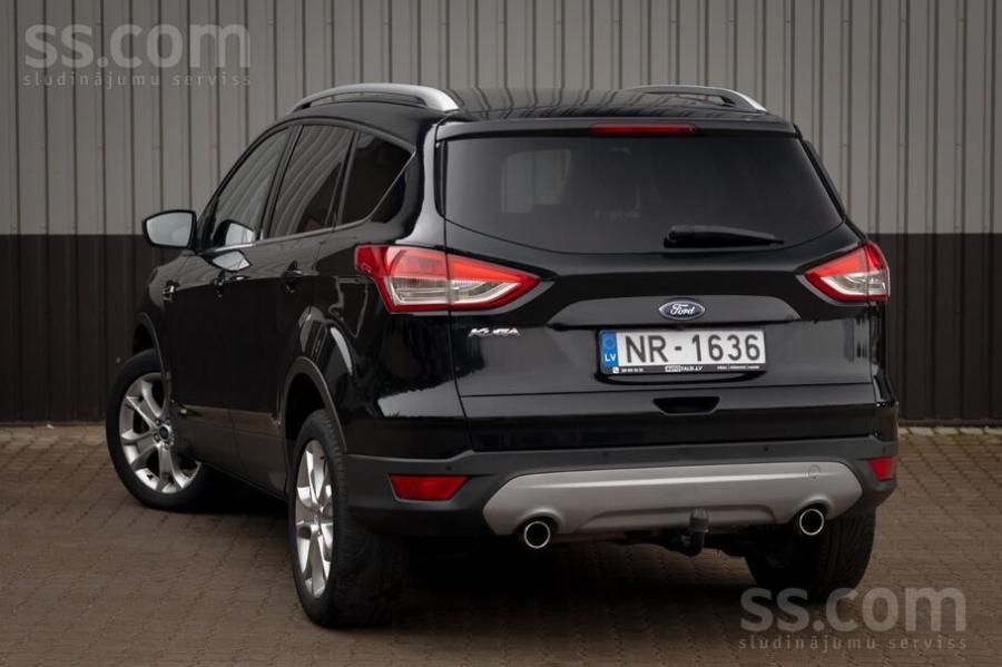 Melns Ford Kuga 2013 Talsi, ar dzinēja tilpumu 2.00 L un nobraukumu 222 tūkst. km par 8950 €, foto 4 vietnē AUTOMOTO.COM.LV