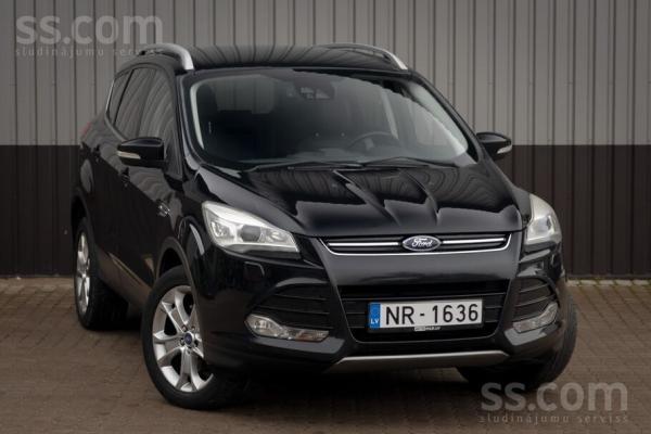 Melns Ford Kuga 2013 Talsi, ar dzinēja tilpumu 2.00 L un nobraukumu 222 tūkst. km par 7650 €, foto 1 vietnē AUTOMOTO.COM.LV