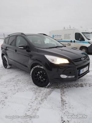 Black Ford Kuga 2013 in Tallinn, with an engine capacity of 2.00 L and mileage of 161 thousand km for 10000 €, photo  on AUTOMOTO.COM.LV