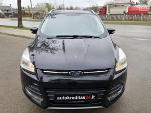 Black Ford Kuga 2013 in Siauliai, with an engine capacity of 2.00 L and mileage of 191 thousand km for 7950 €, photo 4 on AUTOMOTO.COM.LV