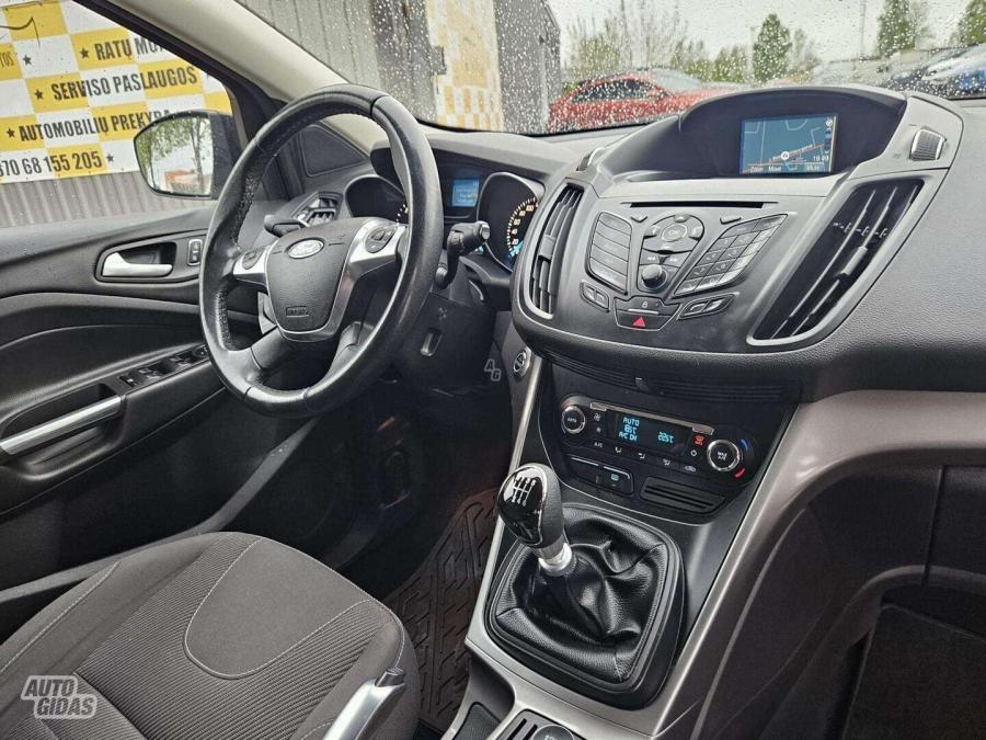 Black Ford Kuga 2013 in Siauliai, with an engine capacity of 2.00 L and mileage of 191 thousand km for 7950 €, photo 18 on AUTOMOTO.COM.LV