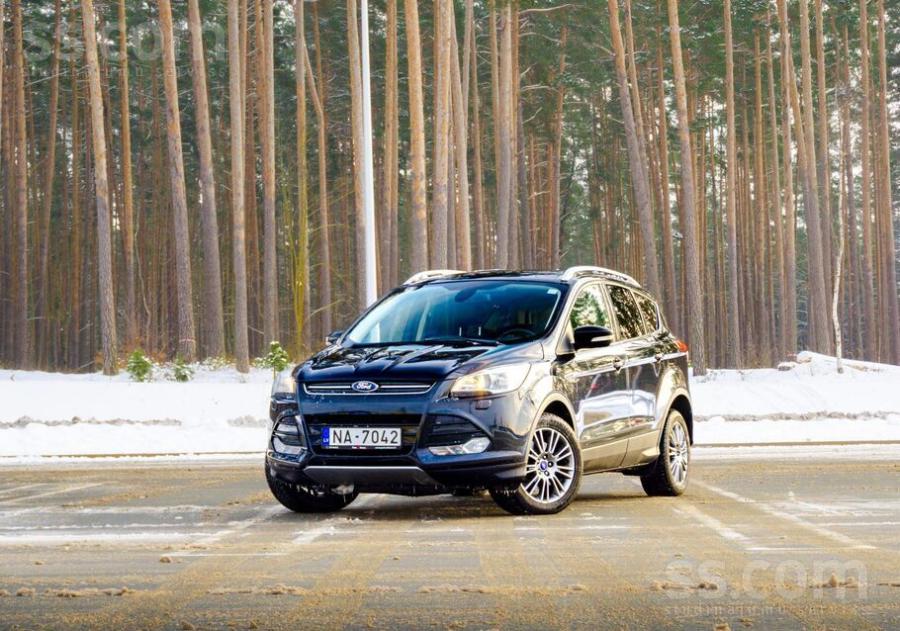 Melns Ford Kuga 2013 Rīga, ar dzinēja tilpumu 2.00 L un nobraukumu 213 tūkst. km par 6590 €, foto 1 vietnē AUTOMOTO.COM.LV