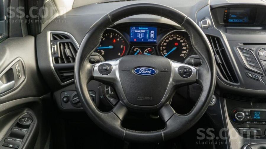 Melns Ford Kuga 2013 Rīga, ar dzinēja tilpumu 2.00 L un nobraukumu 213 tūkst. km par 6590 €, foto 14 vietnē AUTOMOTO.COM.LV