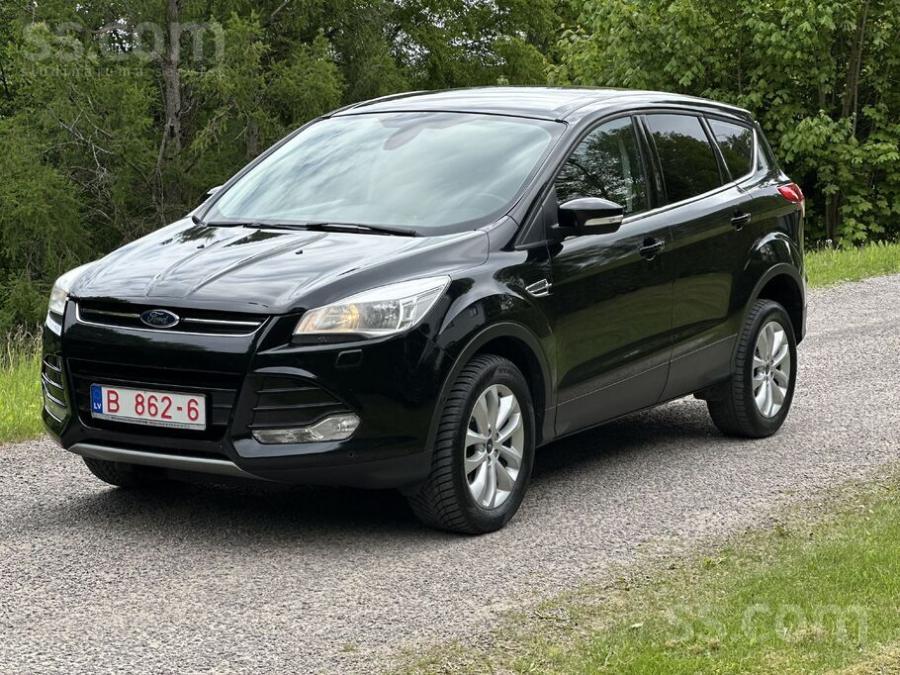 Melns Ford Kuga 2013 Talsi, ar dzinēja tilpumu 2.00 L un nobraukumu 173 tūkst. km par 8970 €, foto 1 vietnē AUTOMOTO.COM.LV