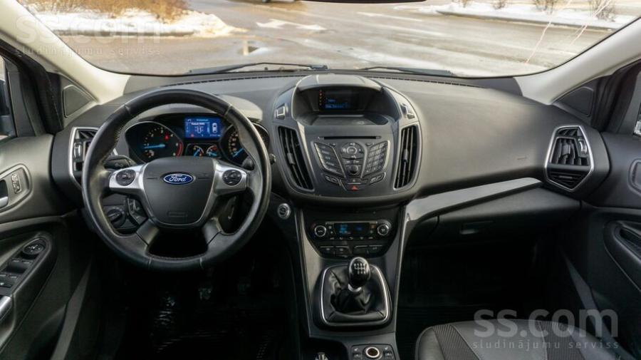 Melns Ford Kuga 2013 Rīga, ar dzinēja tilpumu 2.00 L un nobraukumu 213 tūkst. km par 5990 €, foto 12 vietnē AUTOMOTO.COM.LV