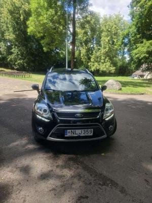 Melns Ford Kuga 2013 Kuršėnai, ar dzinēja tilpumu 2.00 L un nobraukumu 322 tūkst. km par 4500 €, foto  vietnē AUTOMOTO.COM.LV
