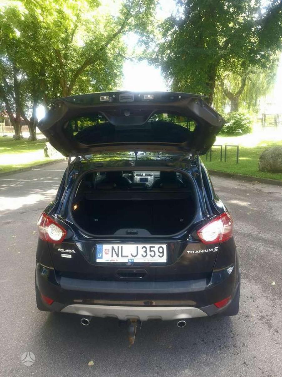 Melns Ford Kuga 2013 Kuršėnai, ar dzinēja tilpumu 2.00 L un nobraukumu 322 tūkst. km par 4500 €, foto 6 vietnē AUTOMOTO.COM.LV