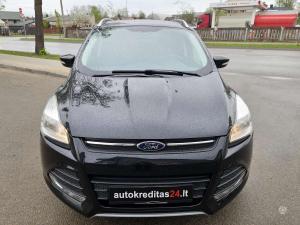 Black Ford Kuga 2013 in Siauliai, with an engine capacity of 2.00 L and mileage of 191 thousand km for 7750 €, photo 4 on AUTOMOTO.COM.LV