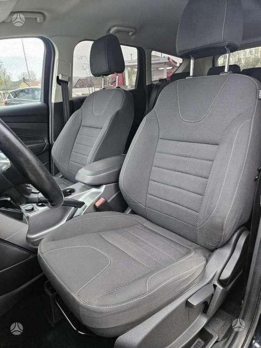 Black Ford Kuga 2013 in Siauliai, with an engine capacity of 2.00 L and mileage of 191 thousand km for 7750 €, photo 17 on AUTOMOTO.COM.LV