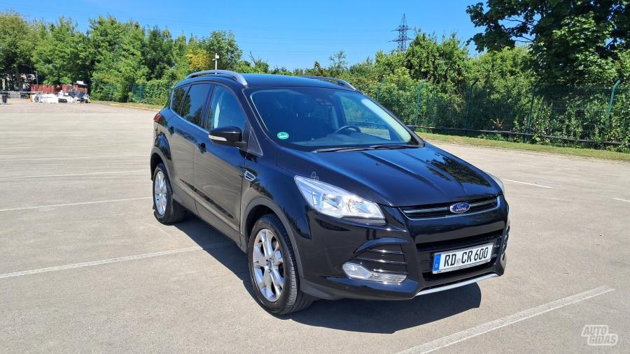Black Ford Kuga 2013 in Klaipeda, with an engine capacity of 2.00 L and mileage of 277 thousand km for 6920 €, photo 1 on AUTOMOTO.COM.LV
