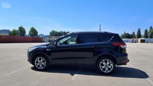Black Ford Kuga 2013 in Klaipeda, with an engine capacity of 2.00 L and mileage of 277 thousand km for 6920 €, photo 5 on AUTOMOTO.COM.LV