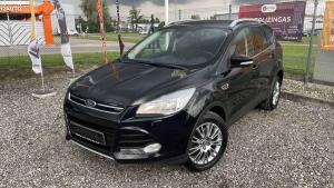 Black Ford Kuga 2013 in Marijampole, with an engine capacity of 2.00 L and mileage of 231 thousand km for 8490 €, photo  on AUTOMOTO.COM.LV