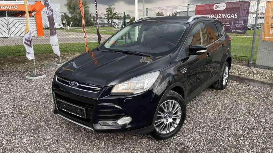 Melns Ford Kuga 2013 Marijampole, ar dzinēja tilpumu 2.00 L un nobraukumu 231 tūkst. km par 8490 €, foto 1 vietnē AUTOMOTO.COM.LV