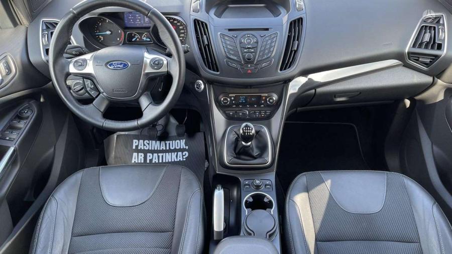 Melns Ford Kuga 2013 Marijampole, ar dzinēja tilpumu 2.00 L un nobraukumu 231 tūkst. km par 8490 €, foto 18 vietnē AUTOMOTO.COM.LV