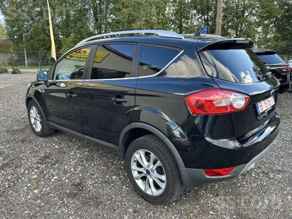 Black Ford Kuga 2013 in Limbazi, with an engine capacity of 2.00 L and mileage of 242 thousand km for 6150 €, photo 7 on AUTOMOTO.COM.LV
